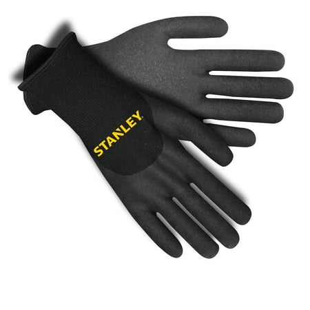 Stanley S68991 Thermal 2-Ply Terry Glove with 3/4 Dip Nitrile Coating ...