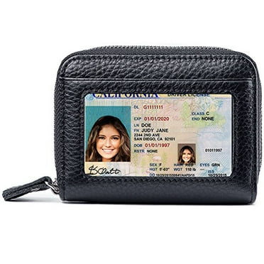 Women's Chic iPhone Camera Wristlet Wallet in Genuine Leather - Walmart.com