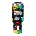 40oz Number Cartoon Show Block Insulated Tumbler With Lid and Straws ...