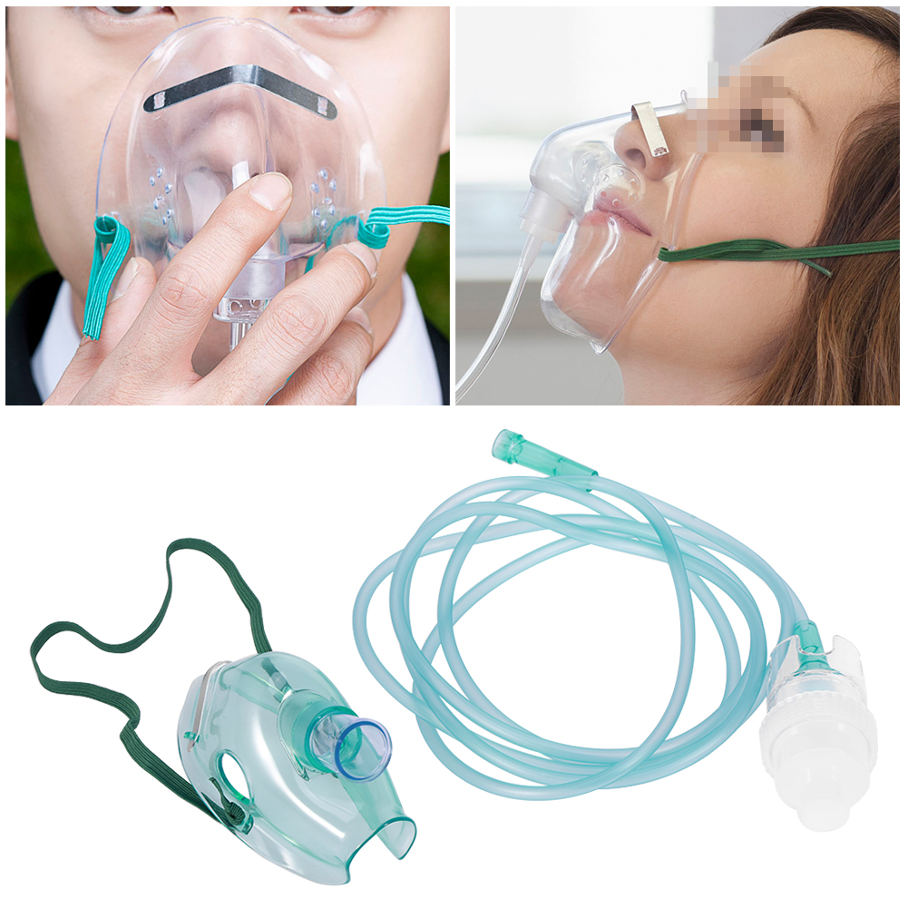 Oxygen face guard inhaler set disposable face shield inhaler face guard ...