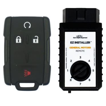 Car Keys Express Replacement GM Remote - 5 Buttons (Lock, Unlock, Panic ...