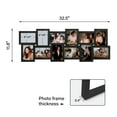 Classic Gallery Display Multi Photo Frame 12 Openings Picture Frames ...