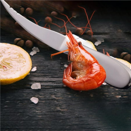 Shrimp Deveiner Tool Stainless Steel Shrimp Line Cutter Shrimp Peeled ...