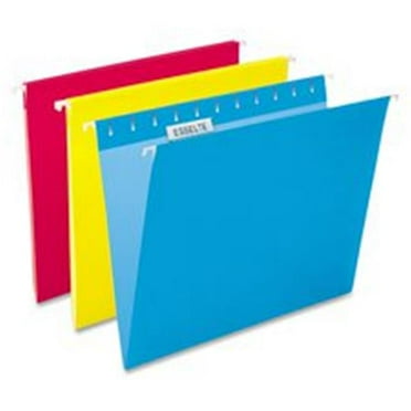 Pendaflex Glow Poly Hanging File Folders 81673 - Walmart.com