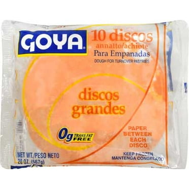 Goya Tapa Empanada Dough Shell, 11.6 Ounce - 16 per Case, Pastry Dough ...