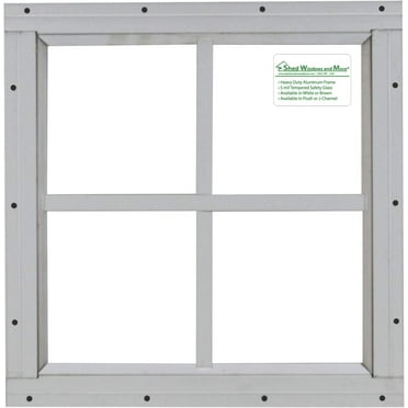 21 x 27 Safety/TEMPERED Glass Window for Shed, Playhouse, Chicken Coop ...