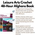 Leisure Arts Crochet 48-Hour Afghans Book 12 Quick Throw Patterns ...