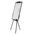Tripod Writing Board Magnetic Whiteboard Easel Black Adjustable Height ...
