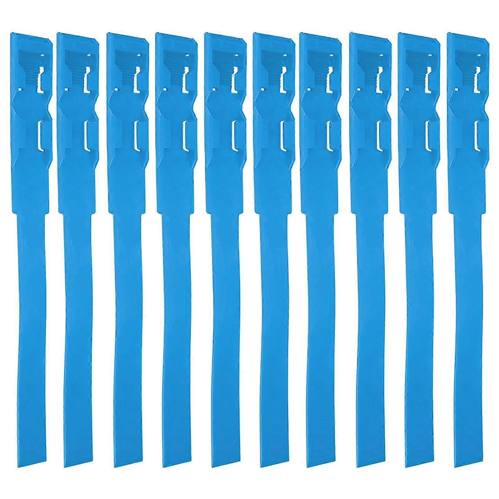 10pcs Identification ID Collars Bands Cow Cattle Marking Ring Supplies ...