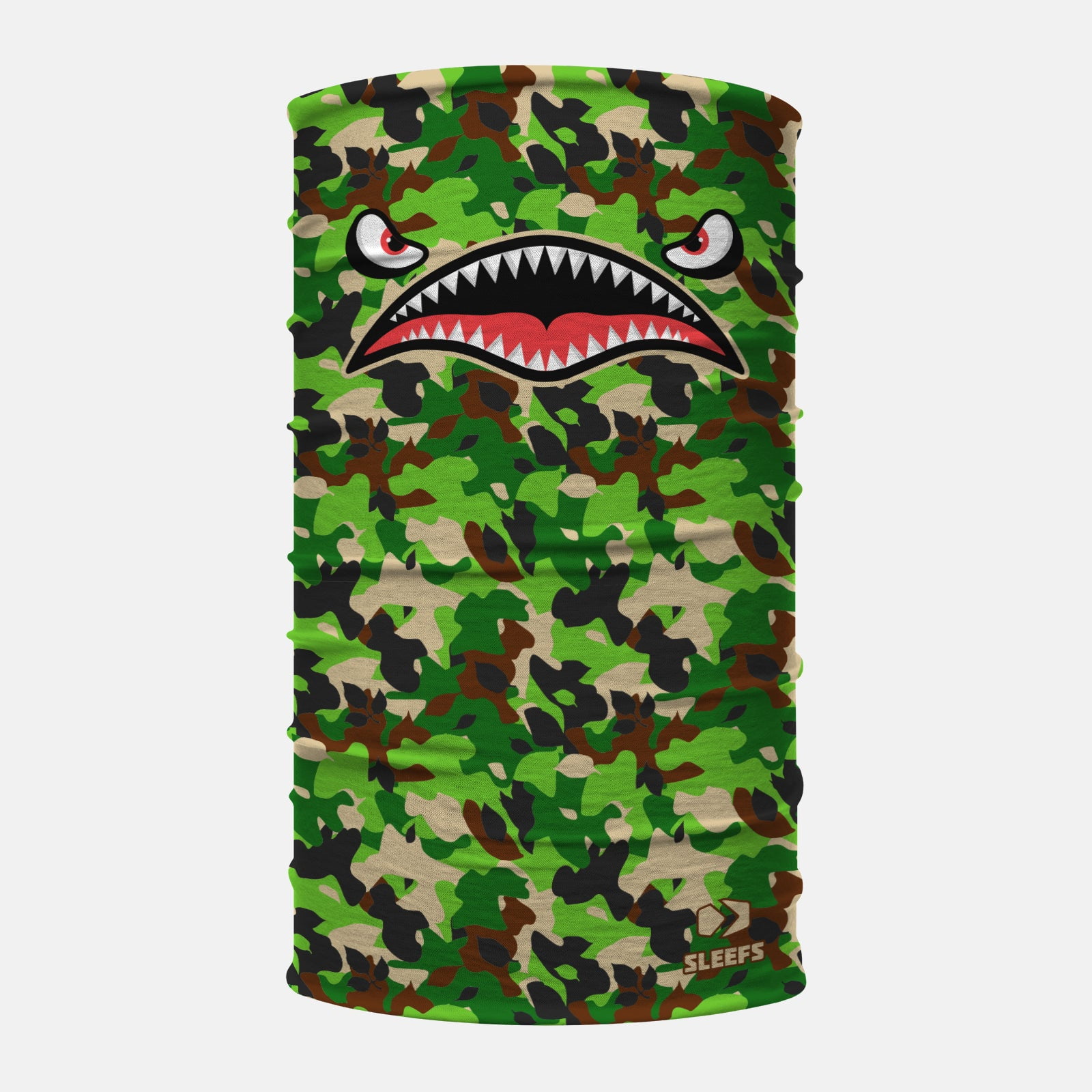 War Shark Jungle Camo Neck Gaiter - Walmart.com