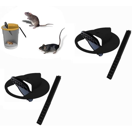 Humane Flip N' Slide Bucket Flip-Lid Reusable Mouse, Rat and Rodent ...