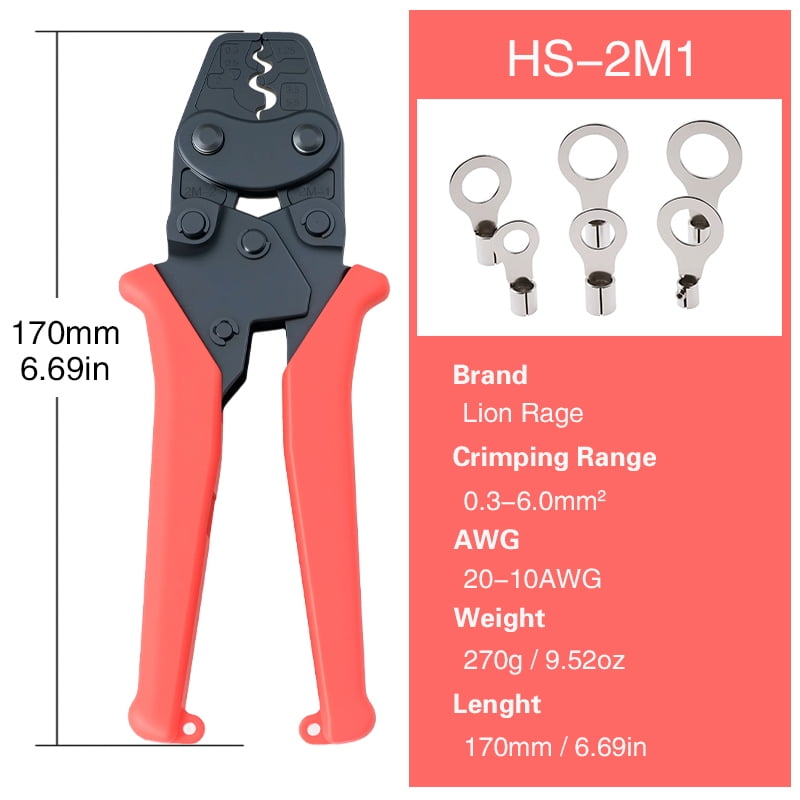 Japanese Style Labor Saving Crimping Pliers High Carbon Steel Mini Cold ...