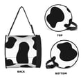 Black And White Cow Skin Print Portable Cylinder Toilet Paper Holder ...