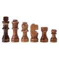 32Pcs Wooden Chess Pieces, Tournament Chessmen Pieces with No Board ...