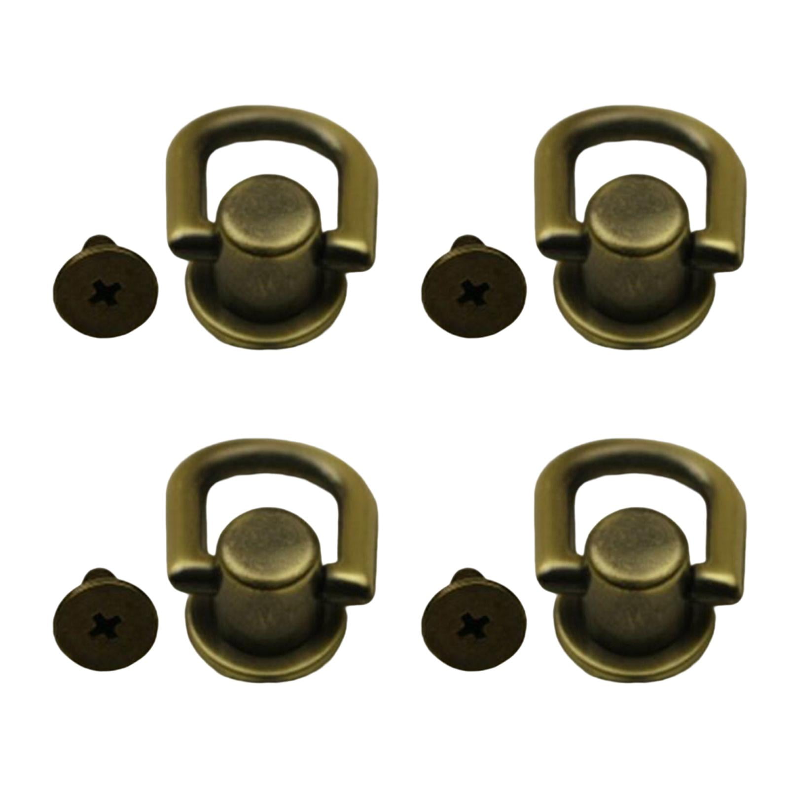 4 Anchors Purse Making Clasps Link Connector Fasteners Screwbacks Hooks for Shoulder Bags ...