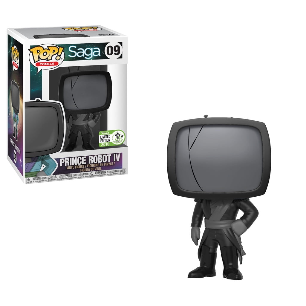 Funko POP! Comics Saga Prince Robot IV (Mourning) ECCC 2018 Limited ...