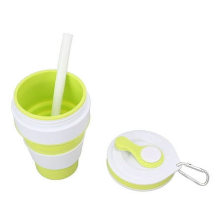 Collapsible Cup,Collapsible Cup Silicone Portable Retractable Cup Camp ...