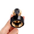 Water Hose Shut Off Valve, 2 Pack Heavy Duty 3/4 Inch Solid Brass ...