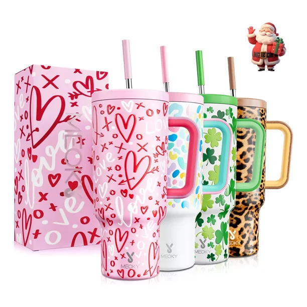 Meoky Vaso Térmico De Acero Inoxidable Con Calor/frí 40oz | Walmart en ...