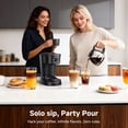 5 Cup Programmable Drip Coffee Maker with Auto Shut-Off Function and ...