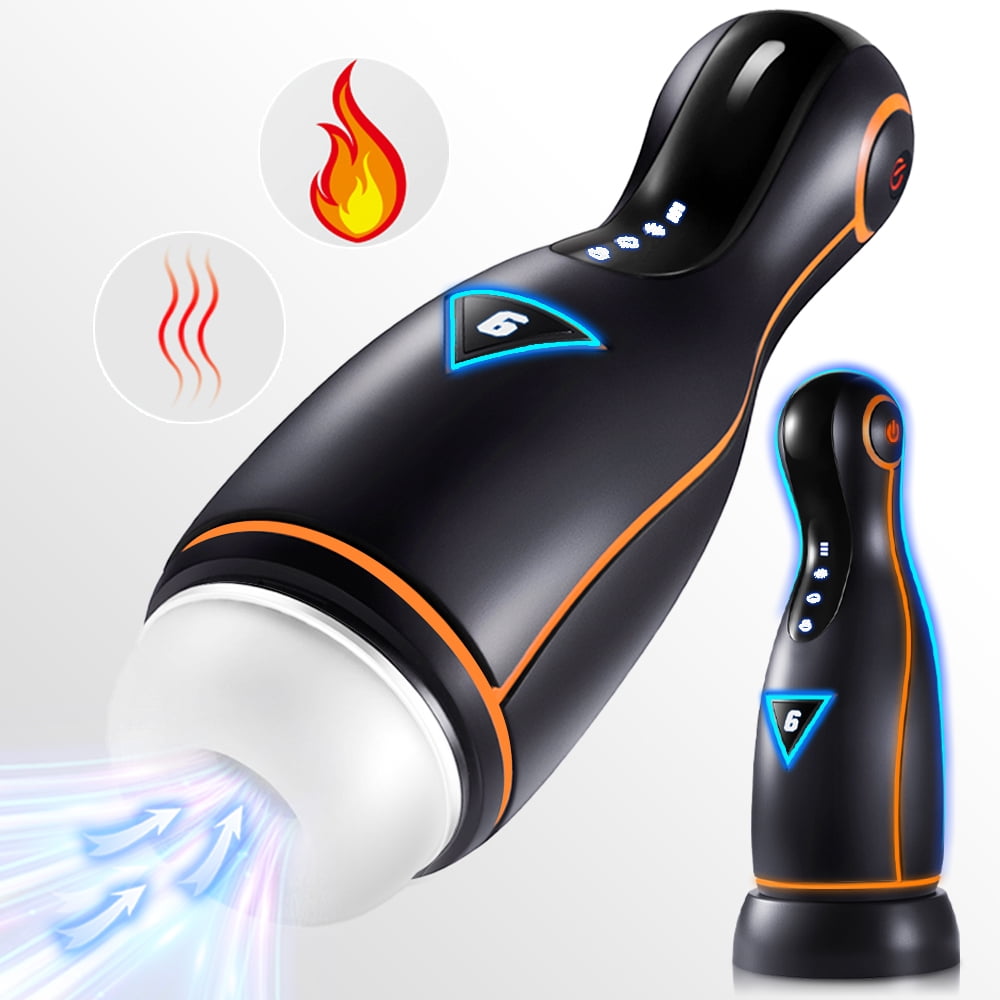 Cheven Automatic Sucking Male Masturbator Led Touchscreen Panel Heating Male Sex Toys For Men