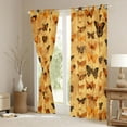 Feelyou Kids Cartoon Butterfly Black Out Curtains, Dreamy Animal ...