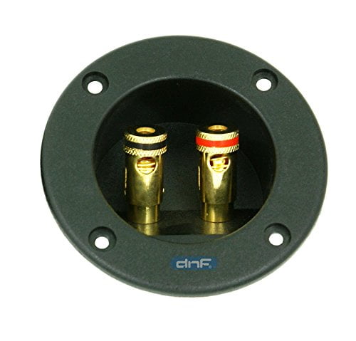 DNF (1 Piece) Black Round Ring Spring Cup Connector Speaker Box ...