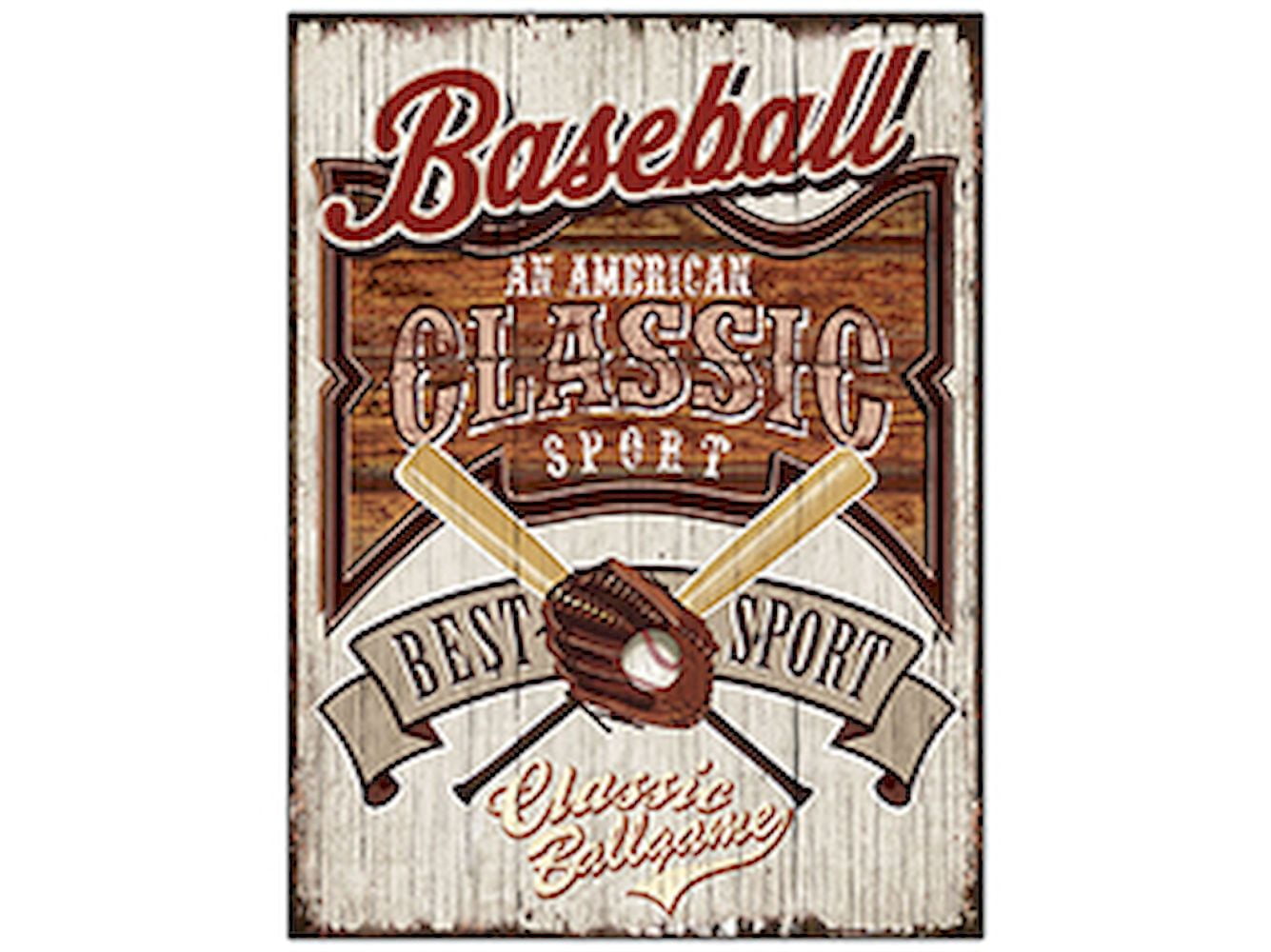 "Baseball " Wooden Sign - Walmart.com