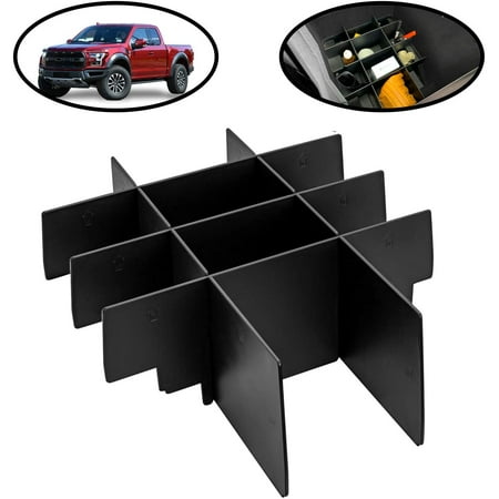 lebogner Center Console Organizer Divider Compatible with Ford F-150 ...