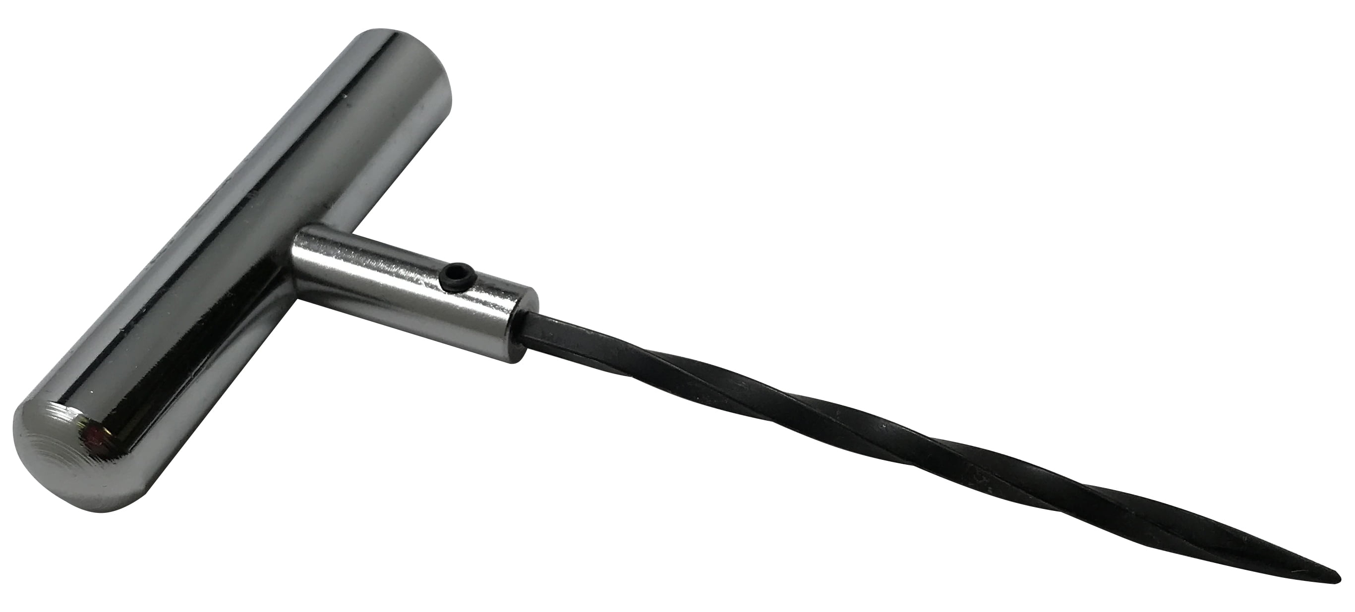 Steel Heavy Duty T-Handle Tire Plug Repair Tool With Replaceable Spiral ...