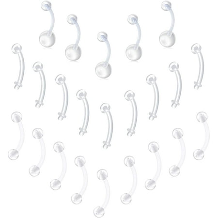HTWW Plastic Belly Button Rings Retainer Navel Rings for Maternity ...
