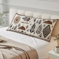 Bohemian Body Pillow Cover 20 x 60 Inch Decorative Pillow Cover ...