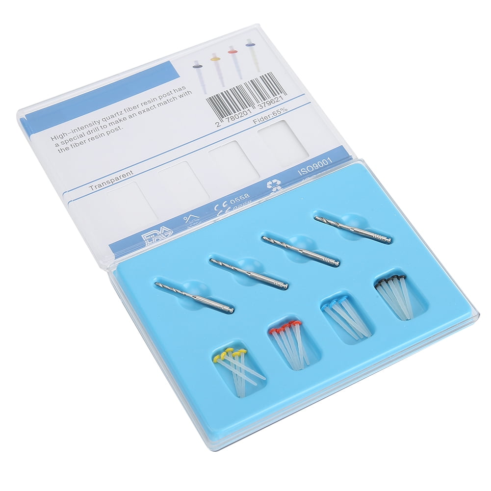 Poste de fibra dental, 20 piezas Poste de fibra dental Suministros ...