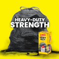 ForceFlex Heavy Duty Large Trash Bags, Hold 80+ lb, 30 Gal, 50 Ct, Pack ...