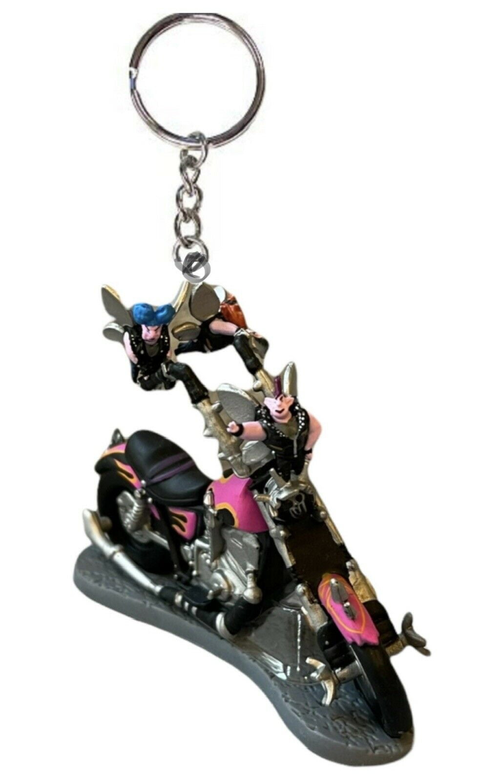Onward Spirits On Motorcycle Pvc Key Ring Keychain Figure Figurine ...