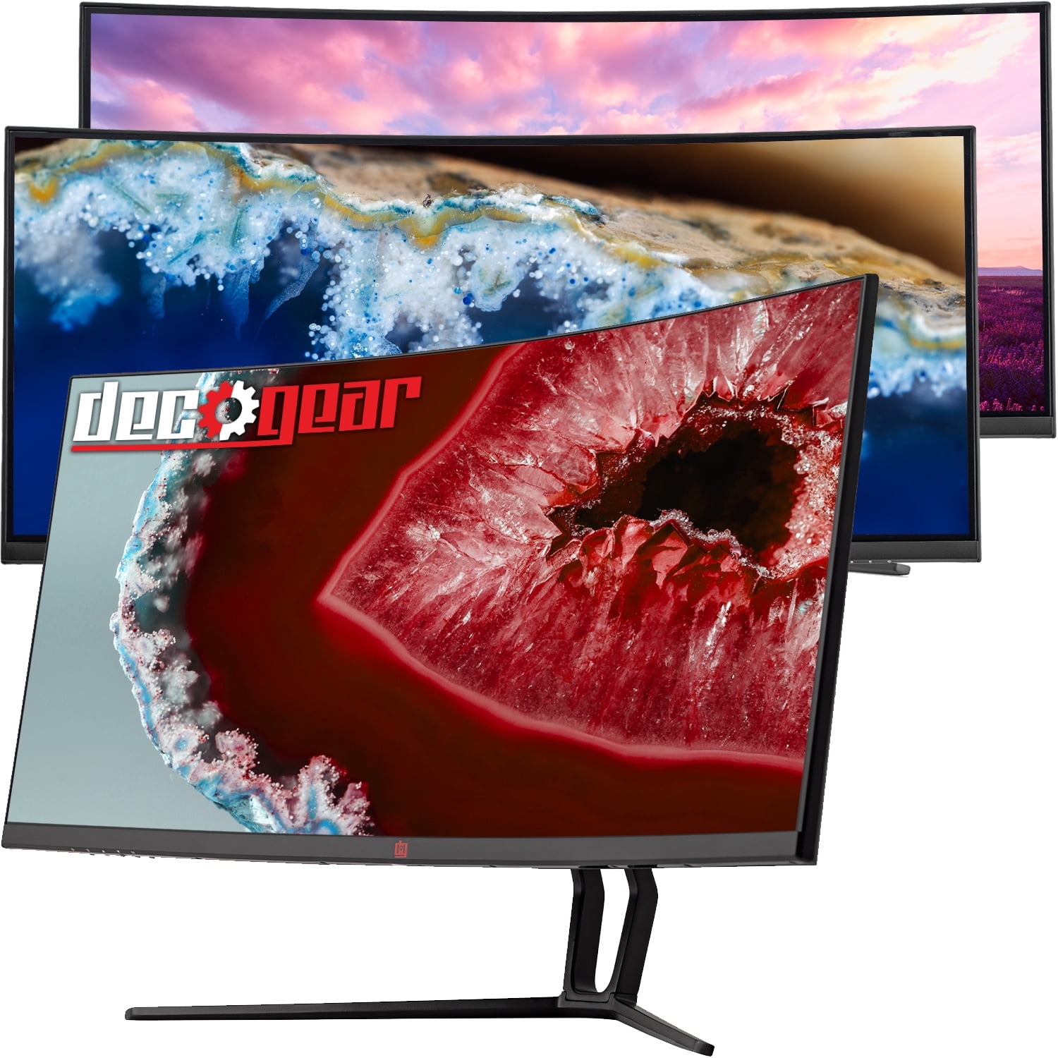 Deco Gear 35” Curved Gaming Ultrawide Monitor, 3440x1440, 120hz, 1ms ...