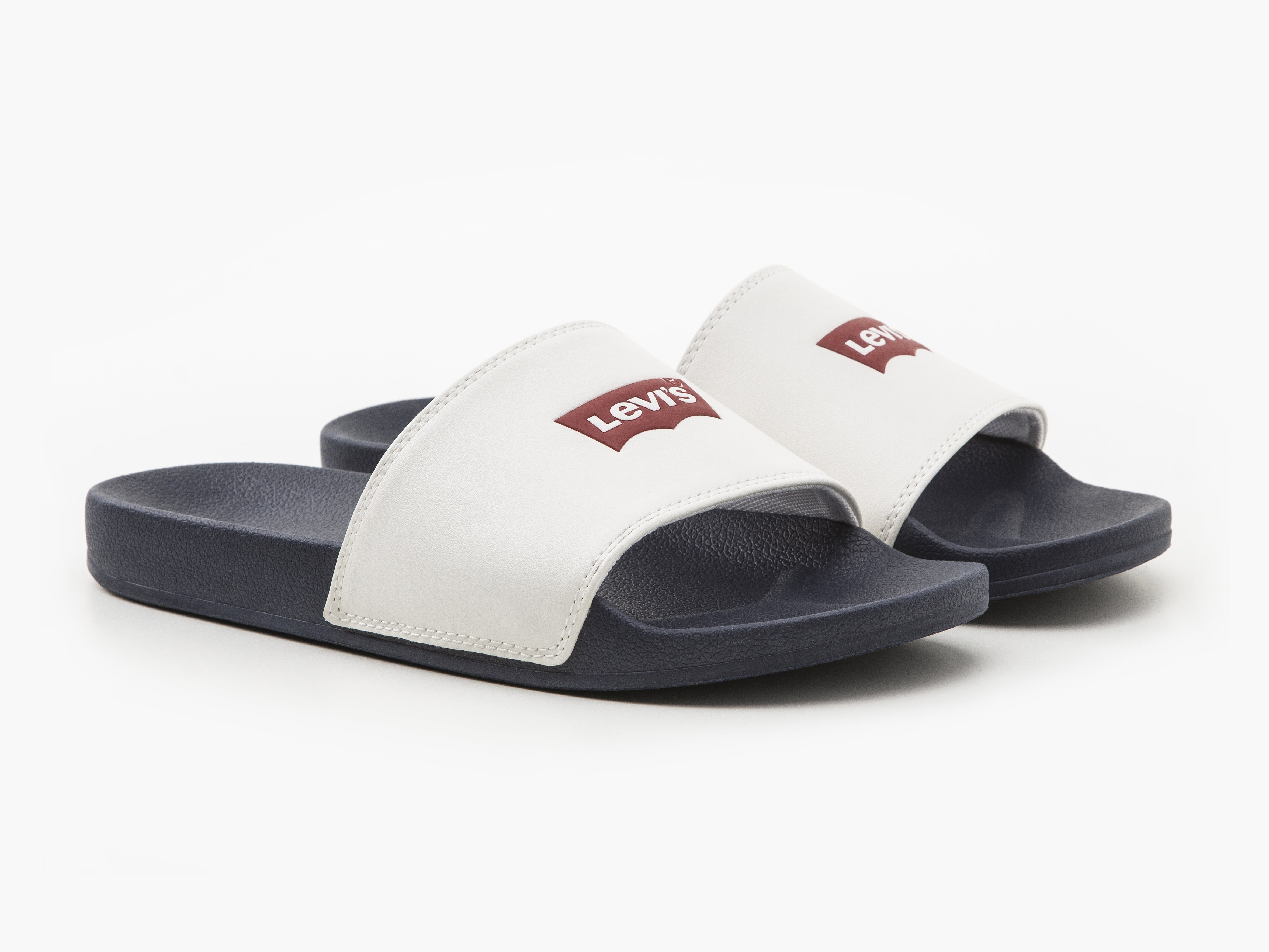 Levis Mens Sliders ~ June Batwing Red - Walmart.com