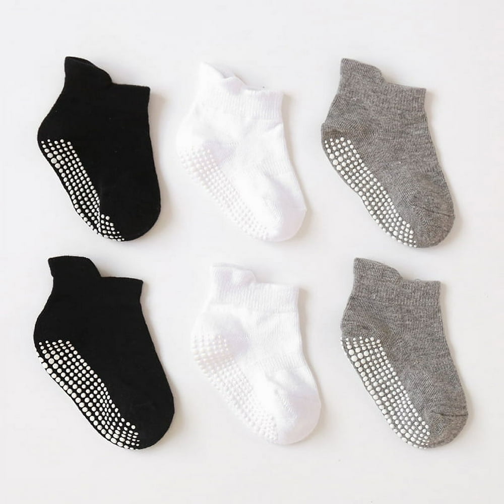 Click here for Choks Chok Baby Toddler Cotton Ankle Grip Socks In... prices