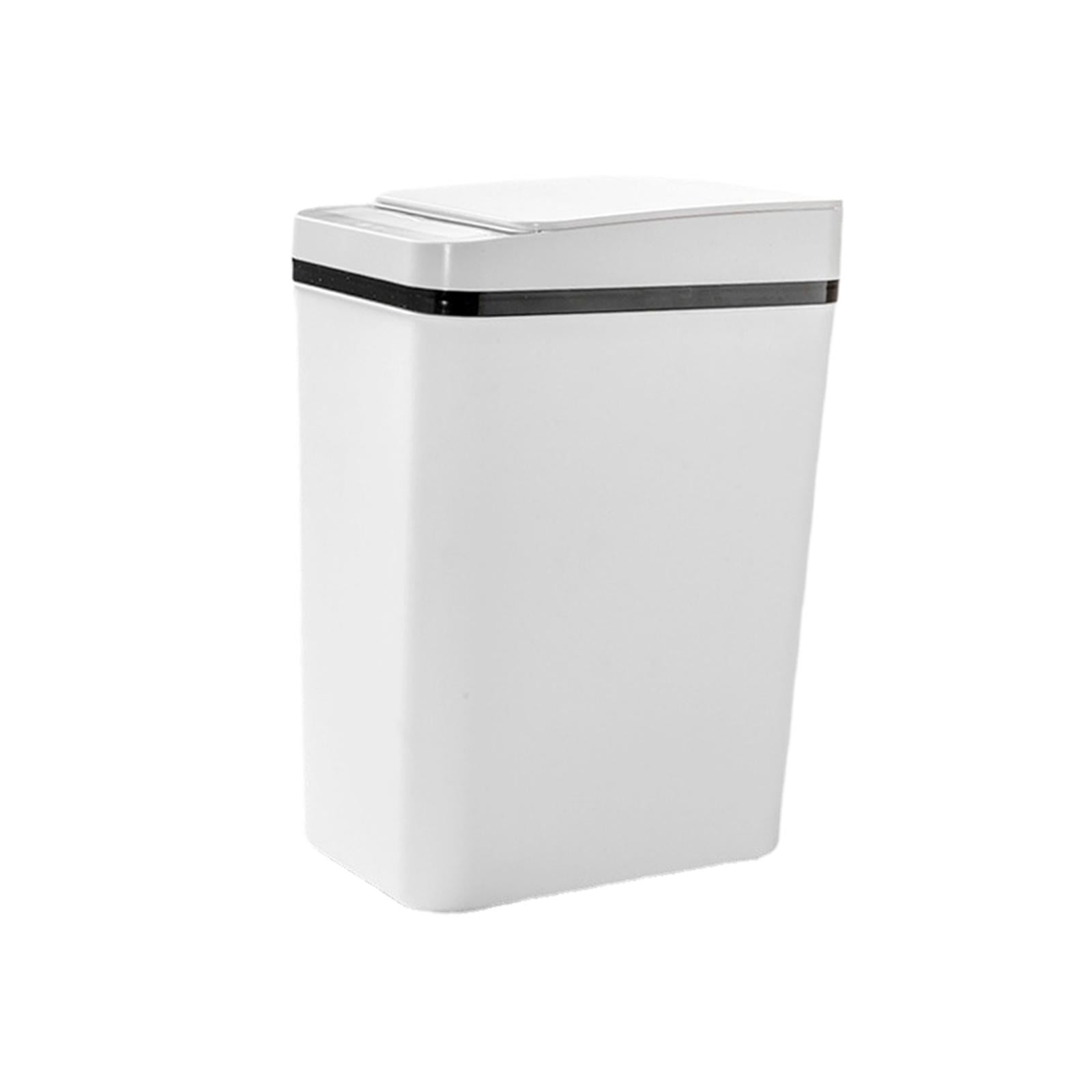Bathroom Smart Trash Can Automatic Garbage Can Touchless Trash Can Electric Waterproof Narrow