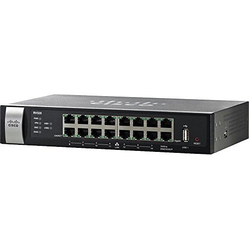 Cisco Systems Gigabit Dual WAN VPN 14 Port Router (RV325K9NA) - Walmart.ca