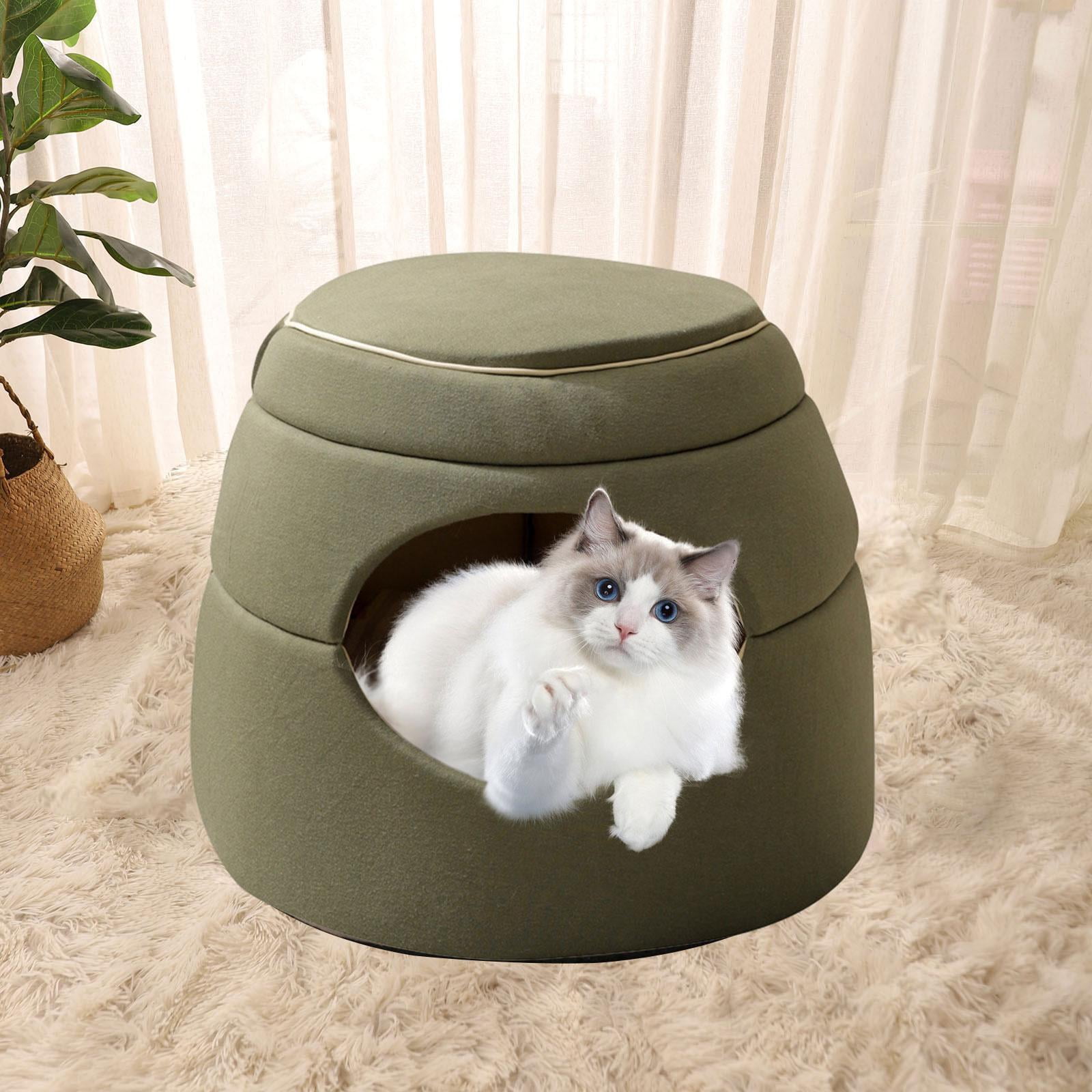 Cama Interior para Gatos, Tienda de Campaña para Gatos, Cueva ...