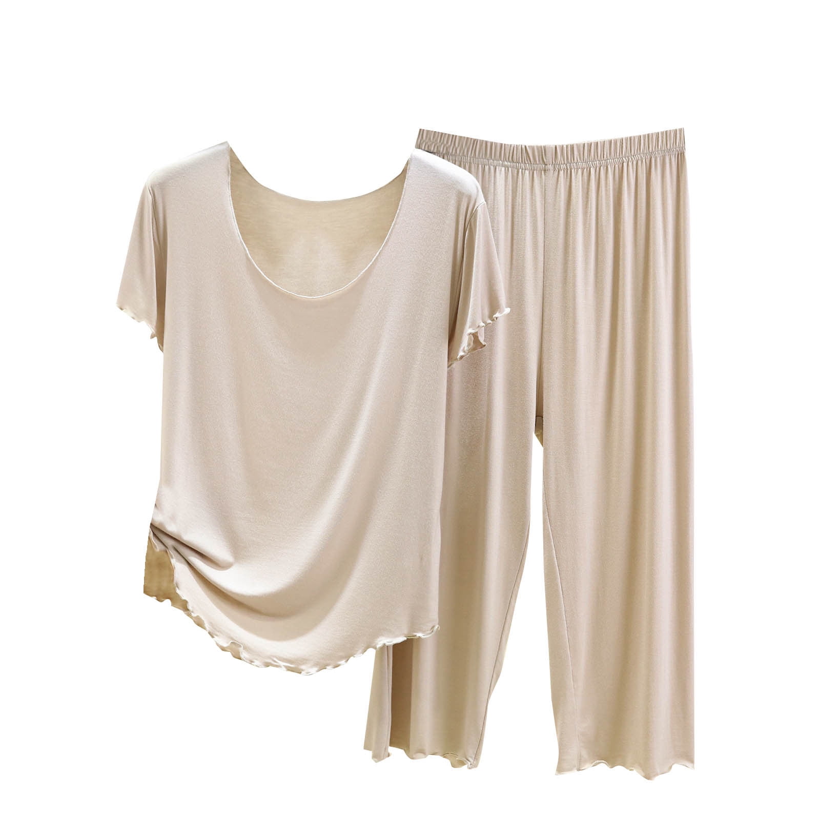 Click here for Timegard Womens Pajamas Sets Summer Scoop Neck Sho... prices