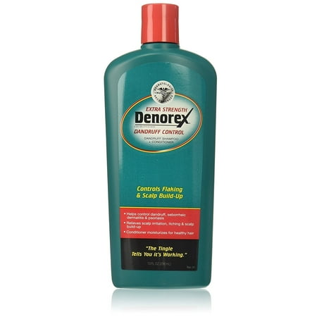 Denorex Extra Strength Dandruff Shampoo + Conditioner 10 oz - Walmart.com