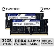 Timetec Hynix IC 32GB Kit (2x16GB) DDR4 2400 MHz PC4-19200 Non-ECC Unbuffered 1.2V CL16 2Rx8 ...