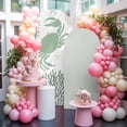 6FT Arch Backdrop Covers, Sage Green Crab Coastal Wedding Arch Cover ...