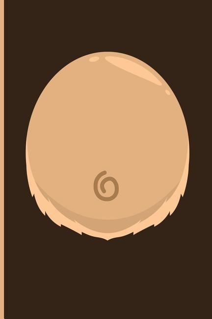 Monkey Journal: Monkey Belly Blank Lined Notebook - Walmart.com