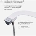 Bidet Attachment for Toilet SS-250 SimpleSpa Water with Adjustable ...