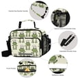ALAZA Cute Frog Lunch Box Insulated Cooler Bag Reusable Tote Bags with ...