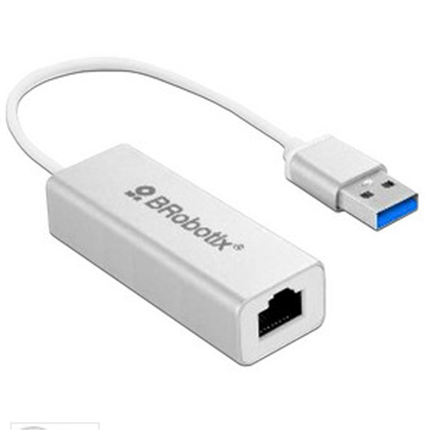 Adaptador Convertidor BROBOTIX USB V3.0 A RJ45 263458 blanco BRobotix ...