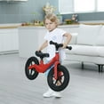Trimate Toddler Balance Bike, Red - No Pedal Sport Bike for 3-5 Year Olds, 12" Inflated Tire ...